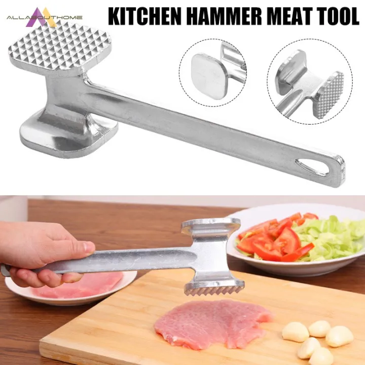 Meat Tenderizer Meat Hammer Steak Tender Tool Stainless Steel Steak ...