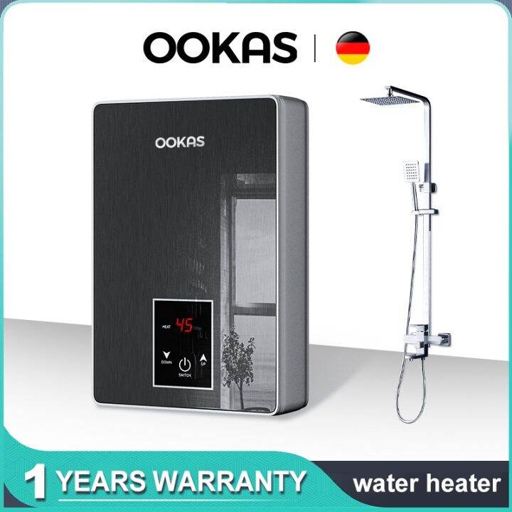 OOKAS Water Heater Electric 220V, Electric Instant Hot Water Heater ...