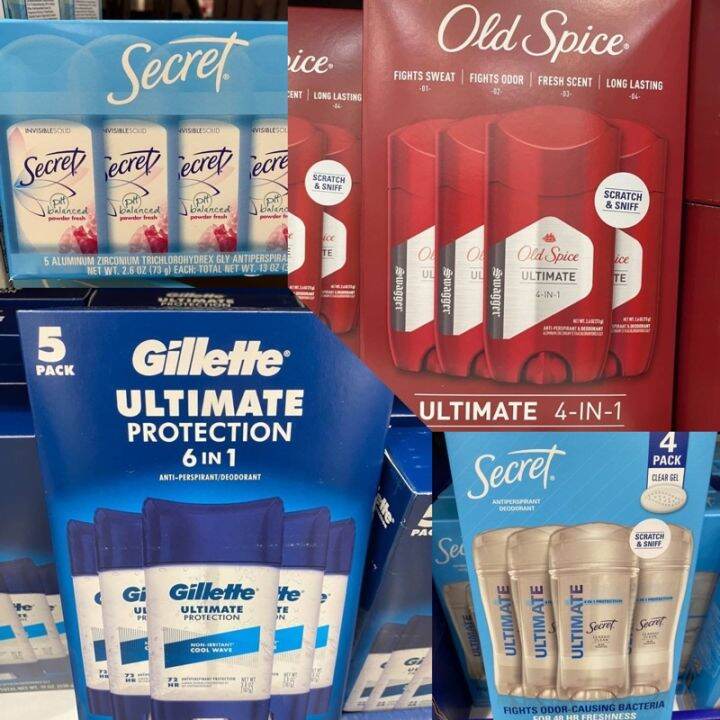 โรลออน นำเข้าจากอเมริกา มีหลายแบร์น Rollon Secret Ultimate,Degree,Old ...