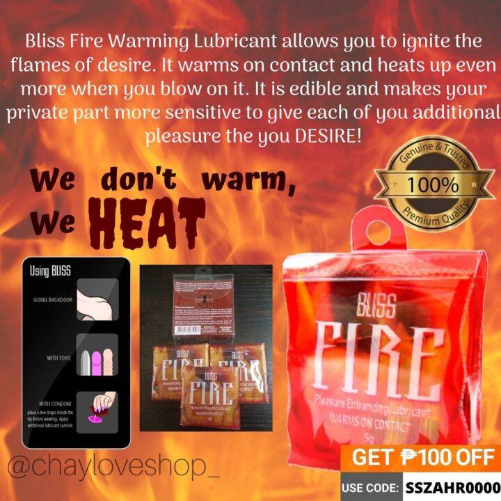Bliss Fire Edible Lubricant | Lazada PH