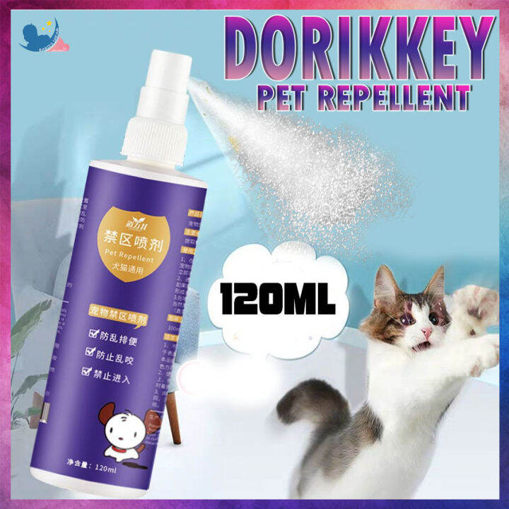 Dorrikey Pet Repellent Spray 120ml Anti-dog Urine Spray Pet deterrent ...