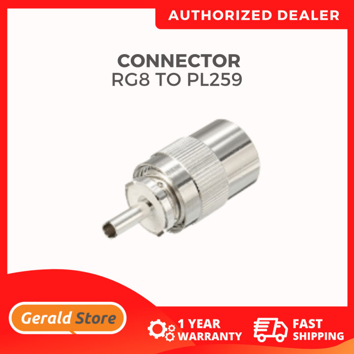 PL259 Connector for RG8 Coax Cable PL-259 RG-8 - Gerald Store PH ...