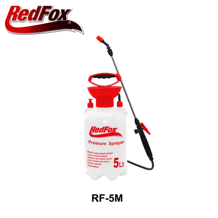 POMPA ALAT SEMPROT HAMA MANUAL MEREK REDFOX 5 LITER | Lazada Indonesia