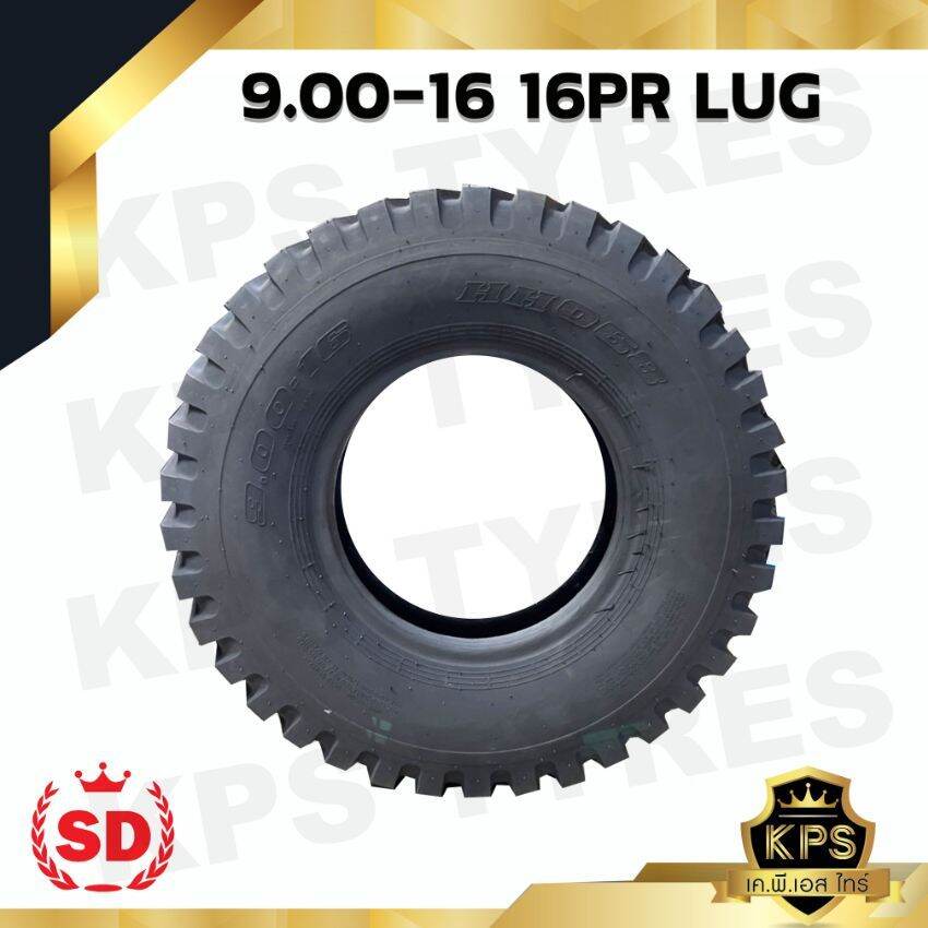 9.00-16 16PR TT ดอกหลัง ยี่ห้อ SD รุ่น U-LUG ยางรถไถ | Lazada.co.th