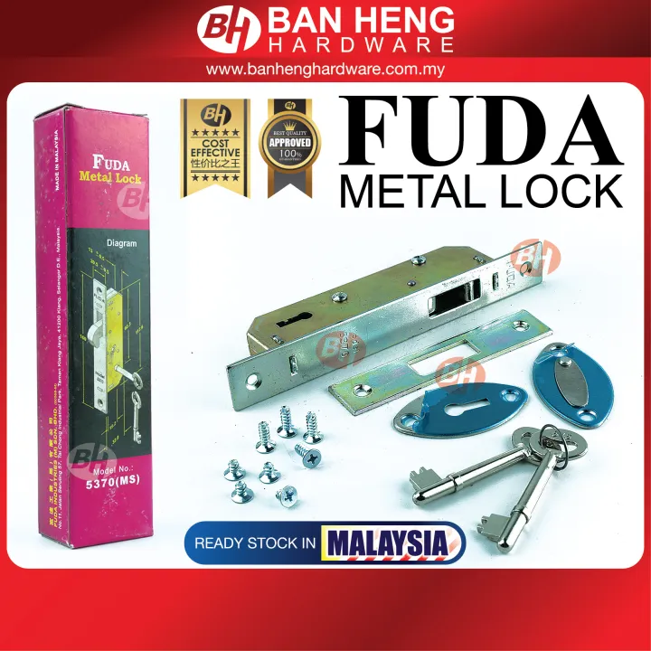 FUDA SINGLE HOOK METAL GATE LOCK | Lazada