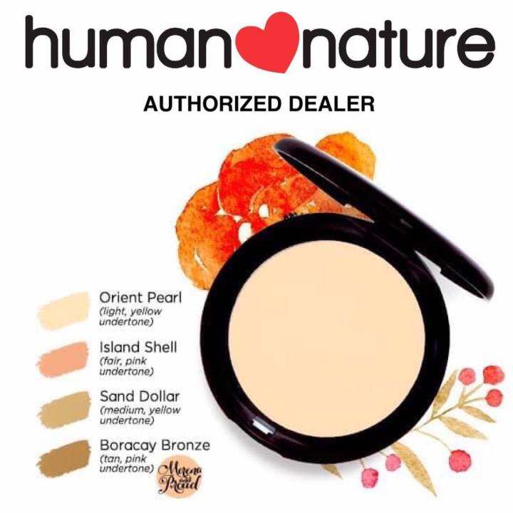 Human Nature Mineral Pressed Powder-9g | Lazada PH