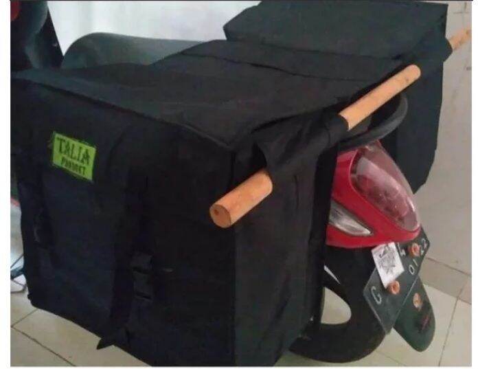 Kayu Bulat Penopang Penyangga Tas Obrok Tas Motor Tas Kurir Diameter ...