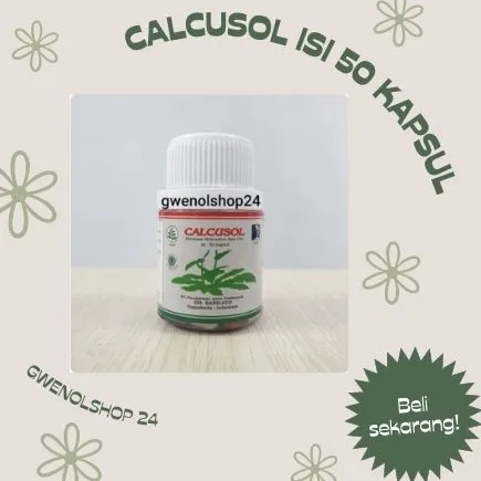 CALCUSOL ISI 50 KAPSUL | Lazada Indonesia