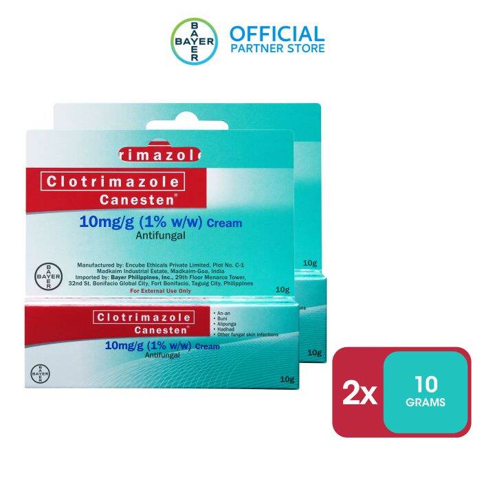 CANESTEN® Clotrimazole Antifungal Cream for Buni, Hadhad, An-an ...