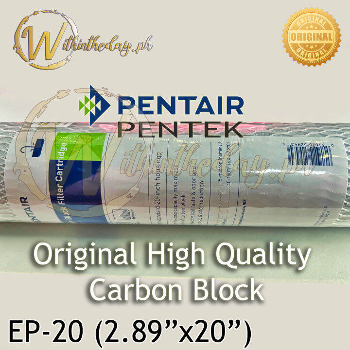 Original PENTEK Pentair Carbon Block EP-20 Water Filter | Lazada PH