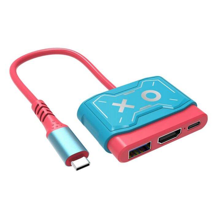 USB C to -Compatible Adapter for Nintendo Switch/Switch OLED/MacBook ...