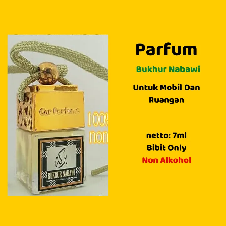 Parfum Mobil Pewangi Ruangan Aroma Kasturi Putih / Kasturi /Bukhur ...