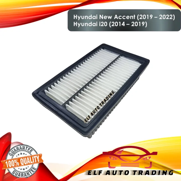 Engine Air Filter for Hyundai New Accent (2019 - 2022), Hyundai i20 ...