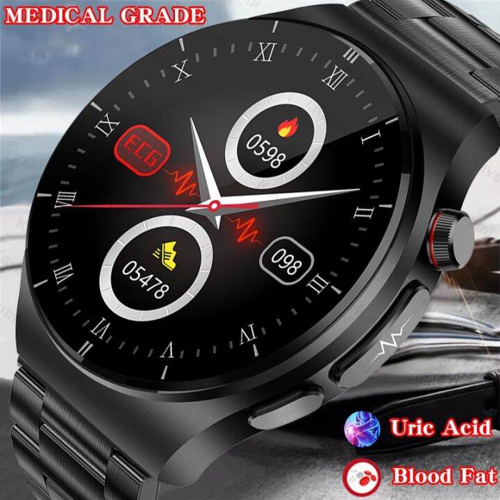 Noninvasive Blood Sugar Smart Watch Blood Lipid Uric Acid Health ...