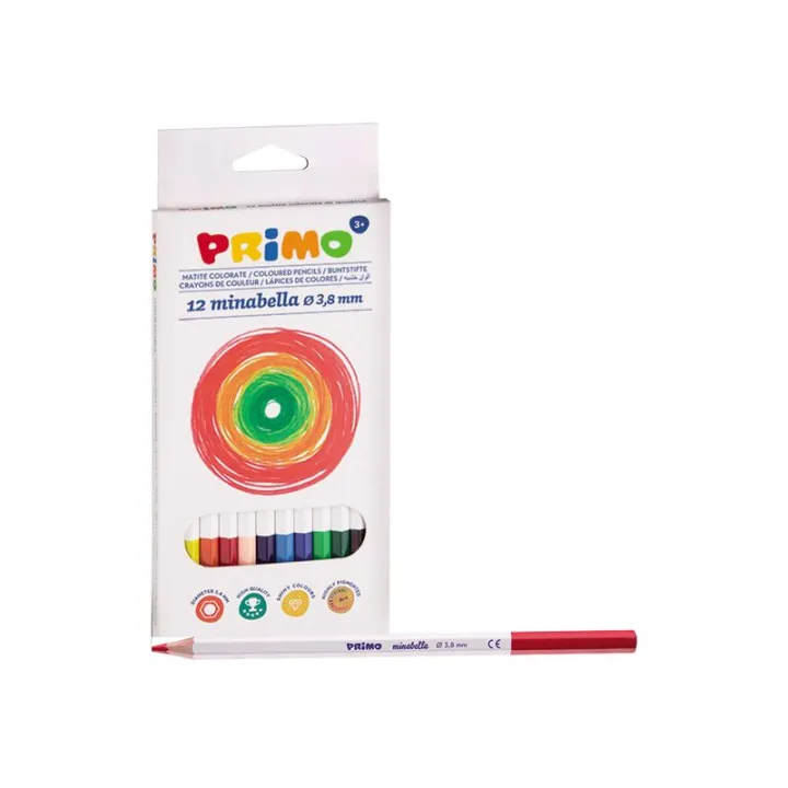PRIMO COLOUR PENCIL SET 12 COLOURS | Lazada.co.th