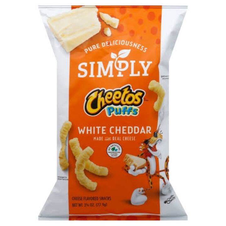 Simply Cheetos White Cheddar Puffs 226.8g | Lazada PH