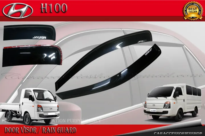 HYUNDAI H100 2012 CAR RAIN / WIND / DOOR VISOR SIDE WINDOW DEFLECTOR ...