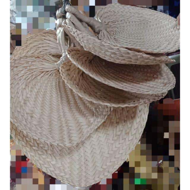 PAMAYPAY Native Anahaw Abaniko Hand Fan 11-12 and 13-14 - No design ...