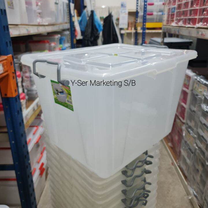 TOYOGO 7905 Storage Box with Lid (49L) | Lazada