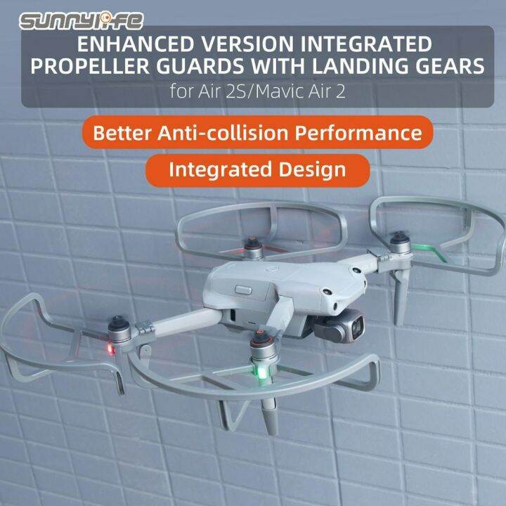 Sunnylife Integrated Propeller Guards with Landing Gears Anti-collision ...