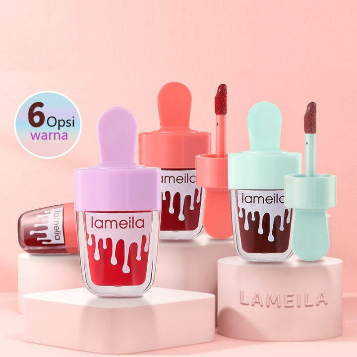 LIP ICE CREAM Lipstick Lip Glaze Lip Tint Made with Natural Ingredients ...