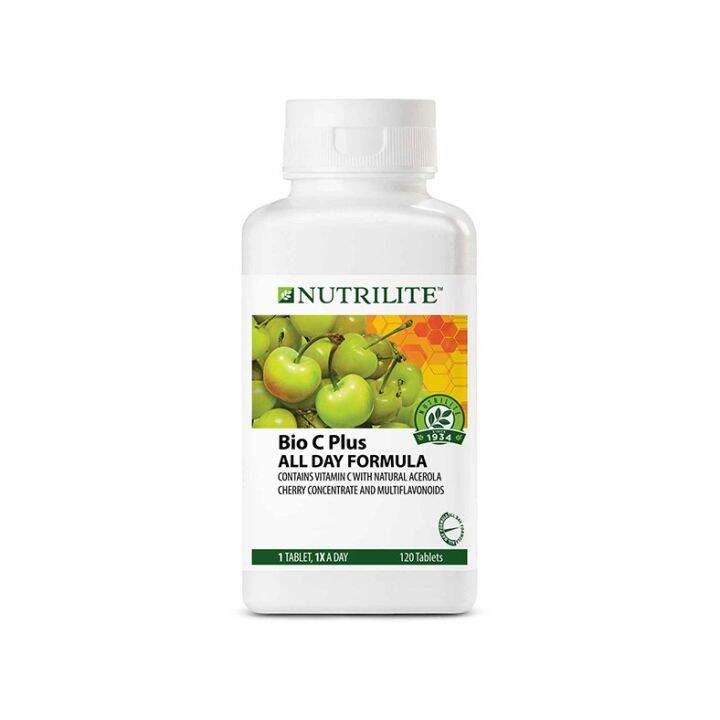 NUTRILITE Bio C Plus All Day Formula (120 tabs x 2) Twin Pack | Lazada