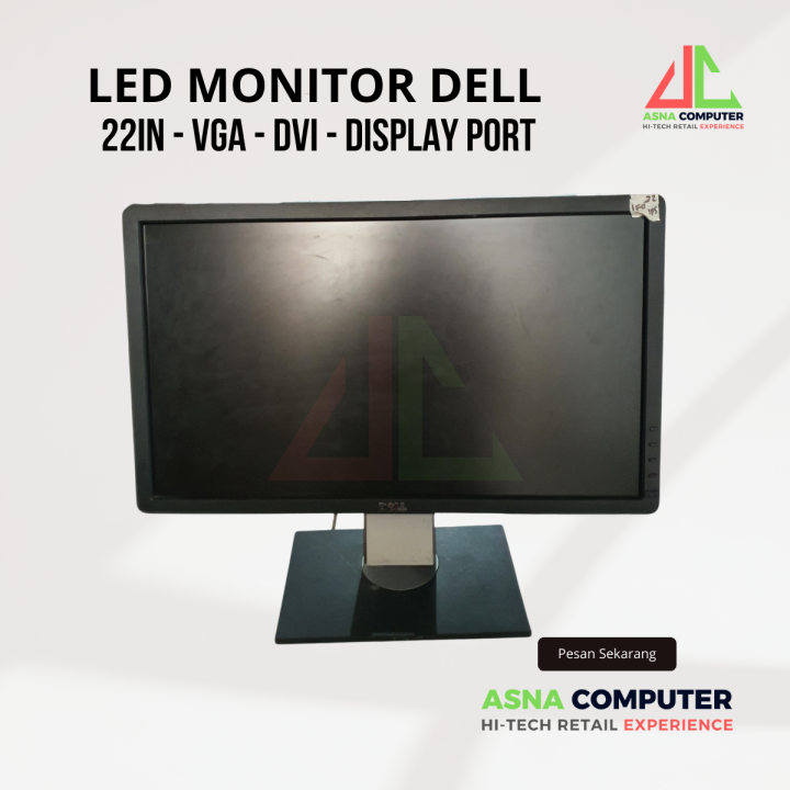 Layar LCD CPU Monitor Komputer LED Full HD 1080 VGA PC Gaming Bekas ...