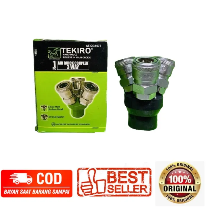 TEKIRO Quick Coupler Cabang 3 - Coupling 3 Way | Lazada Indonesia