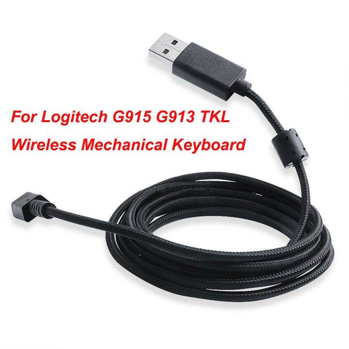 แป้นพิมพ์ใหม่ Usb ชาร์จสายสำหรับ Logitech G915 G913 Tkl ไร้สายคีย์บอร์ด ...