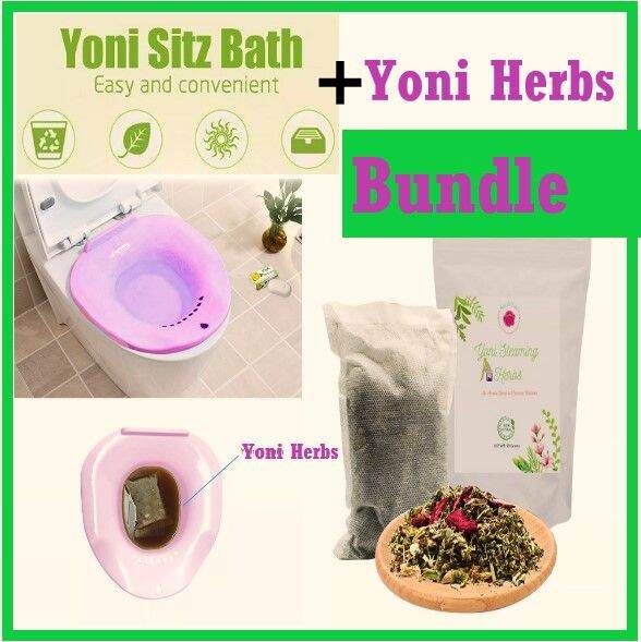 BEST SELLING🔥 Convenient & Sanitary (Yoni Steam Seat + Yoni Steam Herbs ...