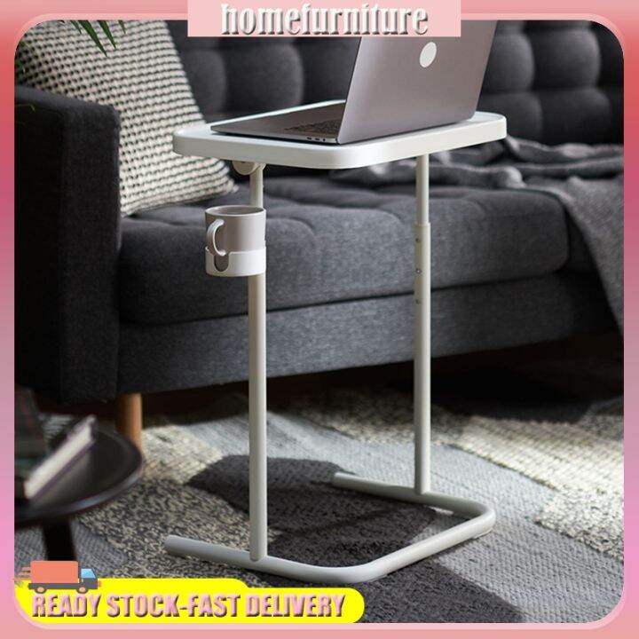 Nordic Adjustable Computer Desk Simple Side Table Movable Office Desk ...