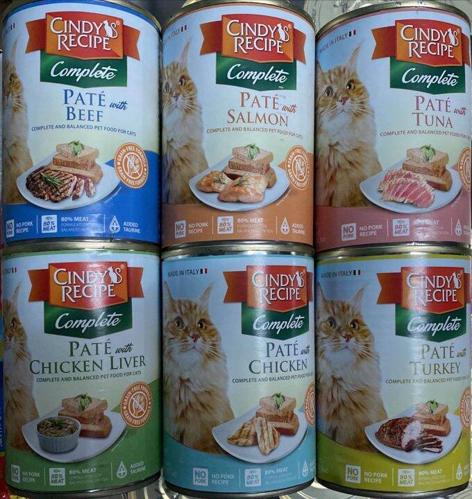 Cindy's Recipe Complete Pate 400g Cat Food | Lazada PH