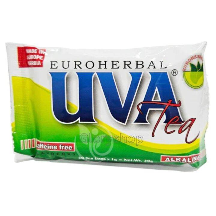 Euroherbal UVA Tea Organic Bearberry Herbal Drink Vitamins & Health ...