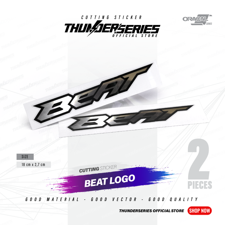 Stiker Honda Beat | Cutting Sticker Honda Beat Chrome | Lazada Indonesia