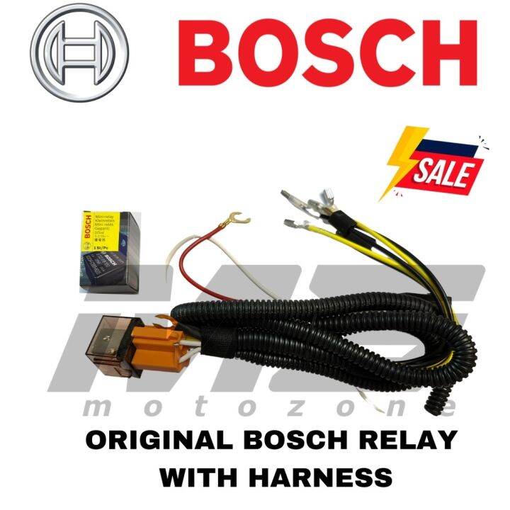 HORN RELAY Original Bosch Relay with harness | Lazada PH