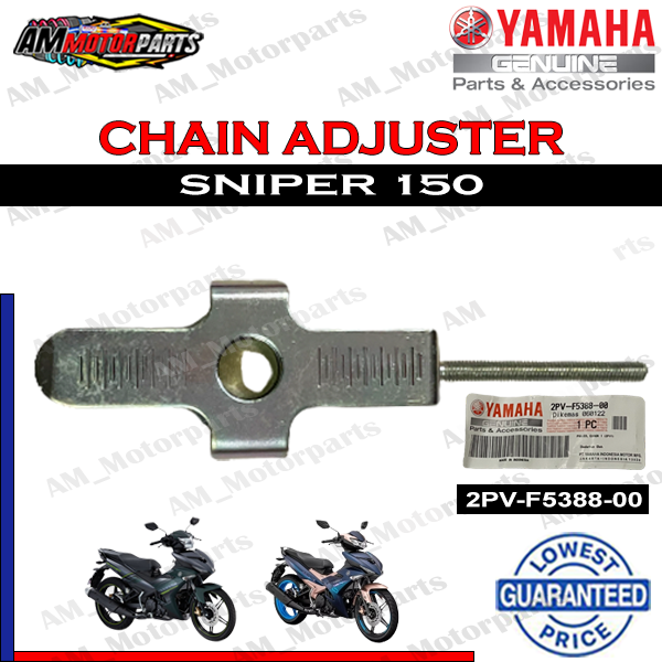 CHAIN ADJUSTER FOR SNIPER 150 (2PV-F5388-00) YAMAHA GENUINE PARTS ...