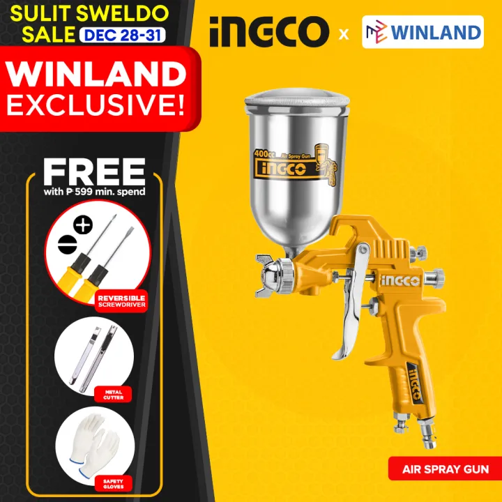 INGCO by Winland Spray Paint Gun 400CC ASG4042 | Lazada PH