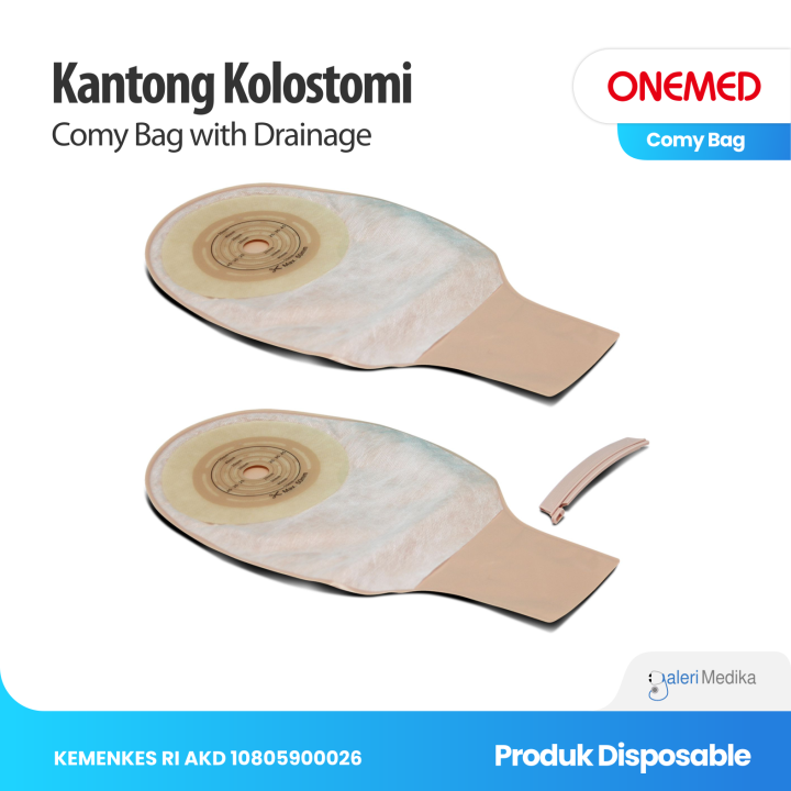 Onemed Colostomy Bag Comy / Kantong Kolostomi / Colostomy Bag - 1 Box ...