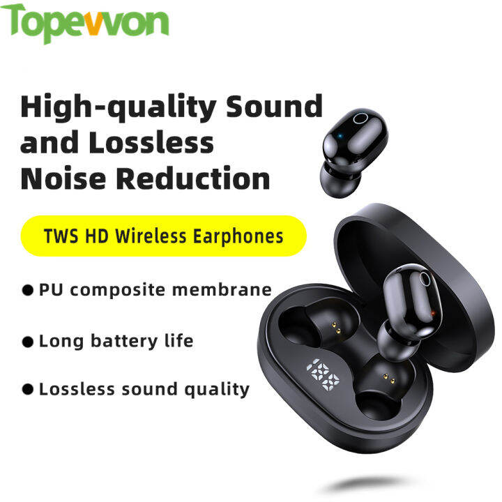 Topewon Mini Bluetooth Earphone TWS Wireless Macaron Colors Headphones ...