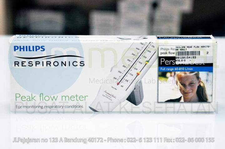 PHILIPS Respironics Peak Flow Meter / Alat Cek Asma DEWASA | Lazada ...