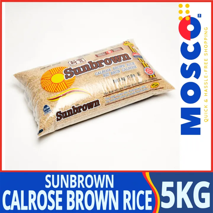 Sunbrown Calrose Brown Rice 5kg | Lazada PH