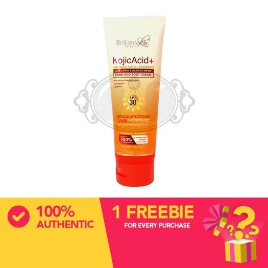 Brilliant Skin Kojic Acid+ Anti Aging & Damage Repair Hand and Body ...