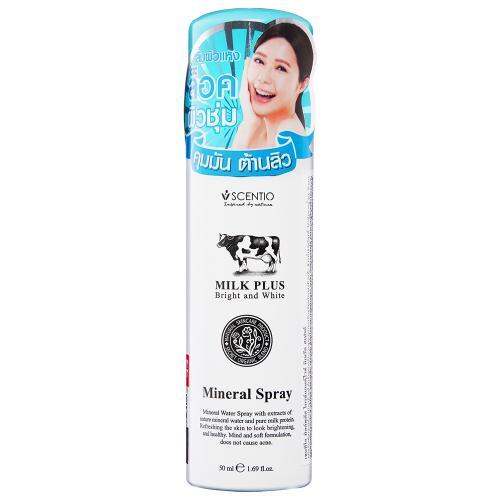 สเปรย์น้ำแร่น้ำนม Scentio Milk plus Bright and White mineral spray 1 ขวด 50 มล. | Lazada.co.th