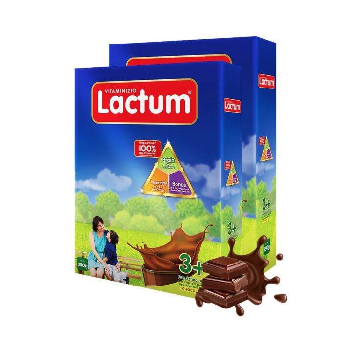 New Lactum 3 Chocolate 700g (350g x 2) Milk Drink for Children Over 3 ...