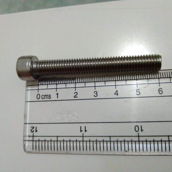 BAUT L STAINLESS M8 X 60 / BAUT L SS M8 X 60 SUS 304 / BAUT L M8X60 STAINLESS STEEL / BAUT M8 ...