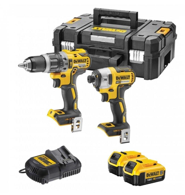 DEWALT DCK266M2T-B1 SET COMBO 18V. สว่านกระแทก DCD796 + ไขควง ของแท้โดยตัวแทนจำหน่าย | Lazada.co.th