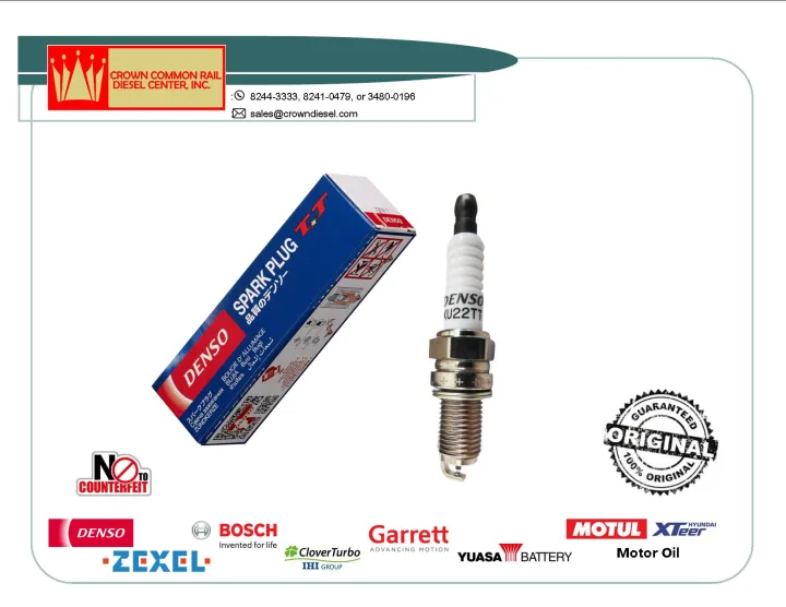 Original DENSO Spark Plug XU22TT for Toyota Avanza 2006- (per pc ...