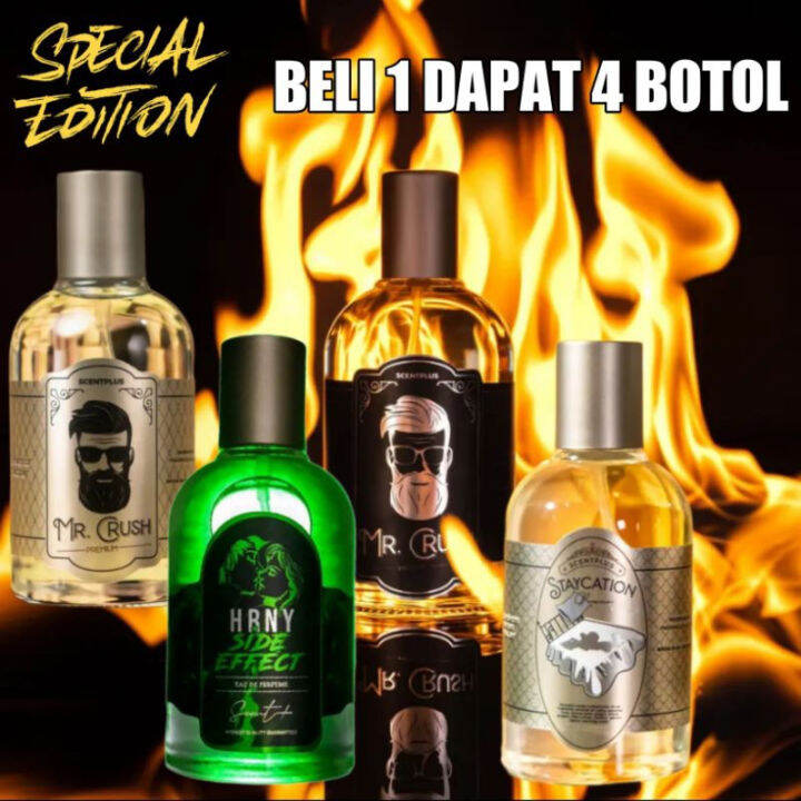 BELI 1 DAPAT 3 PROMO - Scentplus HRNY SIDE EFFECT 35ML Eau De Parfume ...