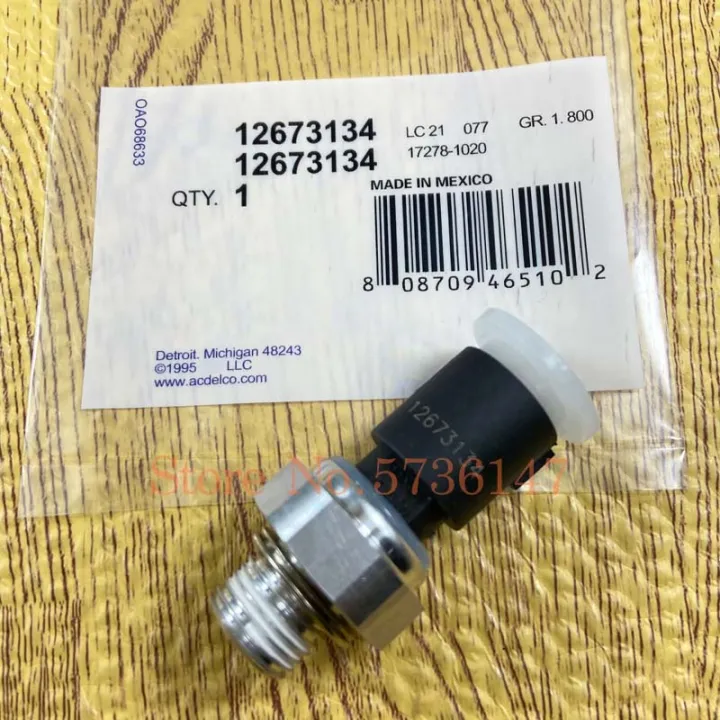 Engine Oil- Pressure Sensor Switch For Chevrolet Cadillac Silverado GMC ...