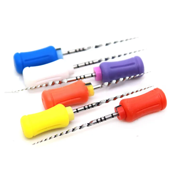 6Pcs/Box Dental Endodontics NiTi Hand Use Super Rotary File SX-F3 25mm ...